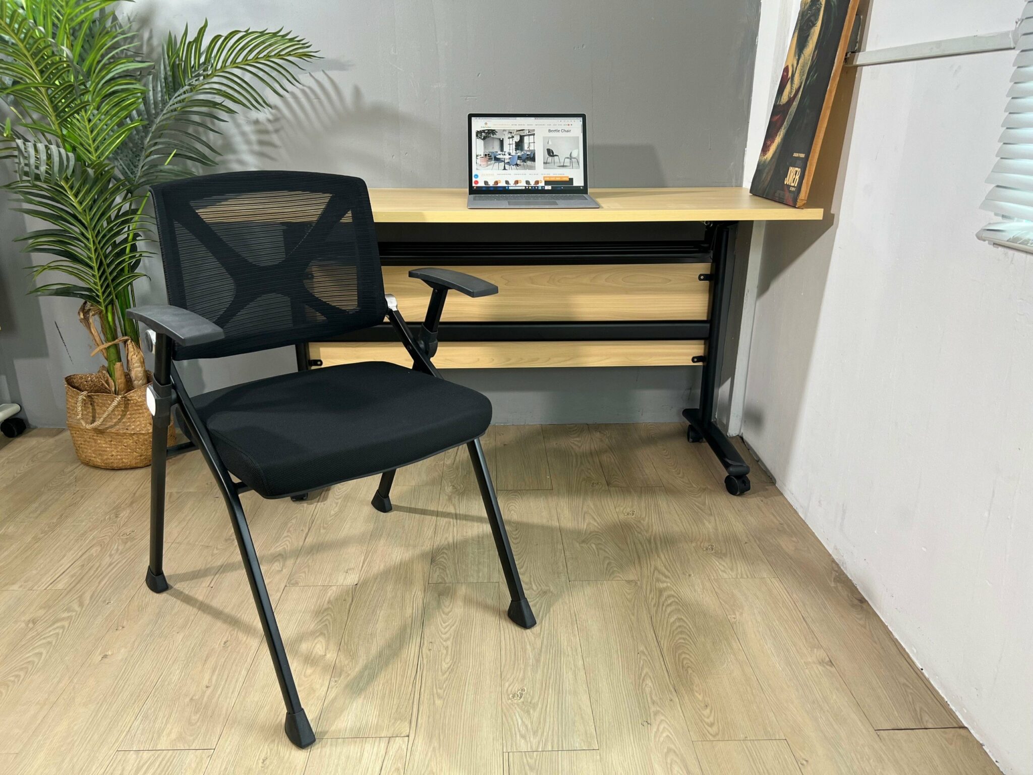 Ghế hội trường xếp gọn ZS511 - Nội Thất Phong Vân